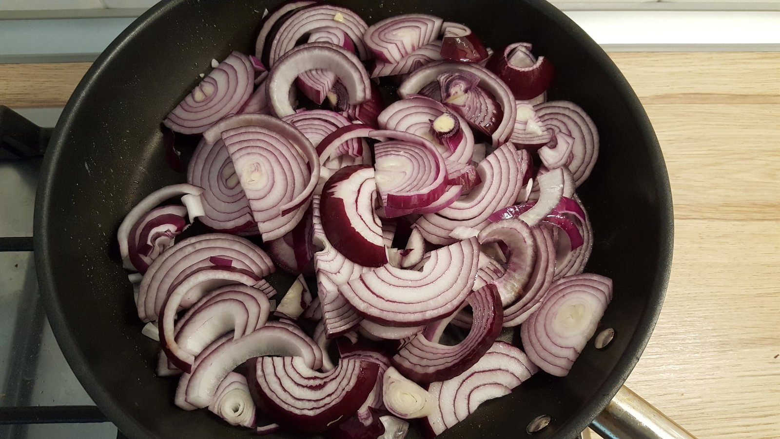 Caramelized Red Onions - Spicy Goulash